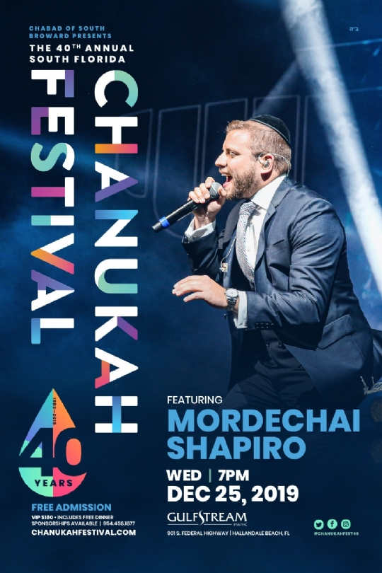 40th Annual South Florida Chanukah Festival - WeekendBroward-PalmBeach