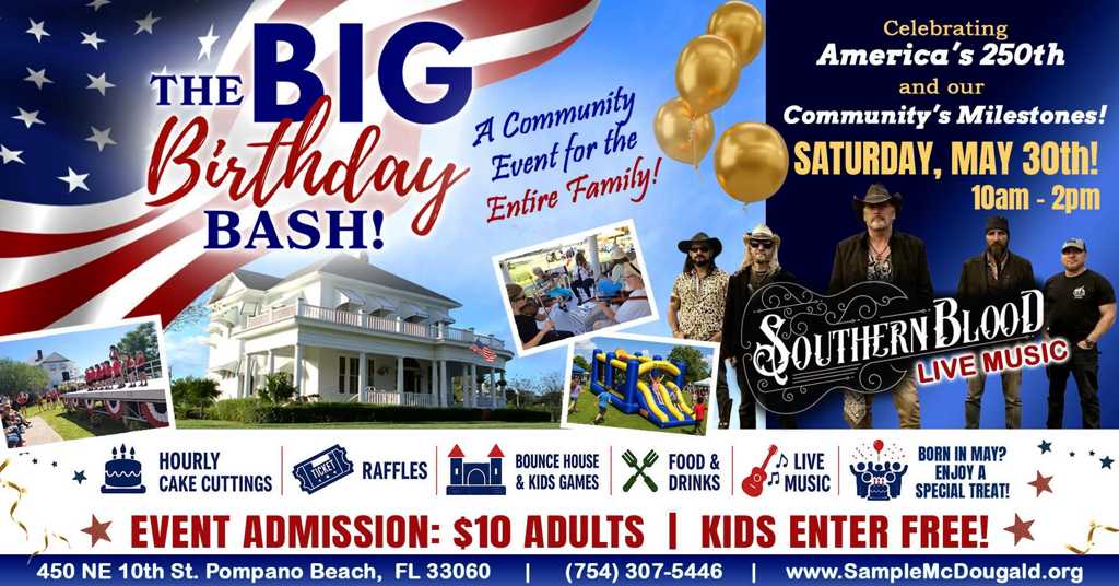 The BIG Birthday Bash at Historic Sample-McDougald House ...